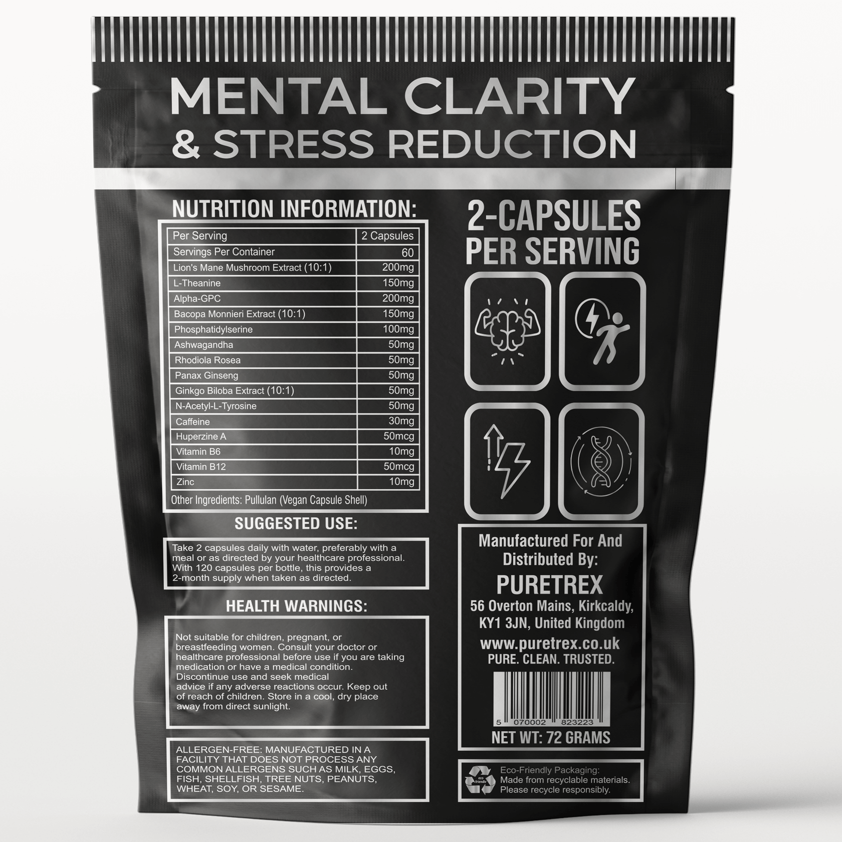 Neuro Boost Nootropic Capsules – Enhanced Mental Clarity, Focus ...